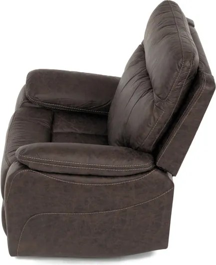 Polohovací křeslo hnědé TV-4092 BR3