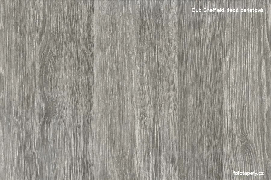 Samolepící tapeta d-c-fix imitace dřeva, vzor Dub Sheffield, šedá perleťová Varianta: šíře 90 cm cena za 1m