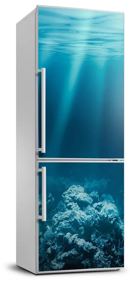 Wallmuralia Nálepka tapeta na ledničku Podvodní svět 60x180 cm