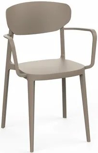 Rojaplast Křeslo MARE ARMCHAIR - taupe