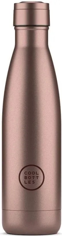Cool bottles nerezová termolahev metallic rose třívrstvá 500 ml
