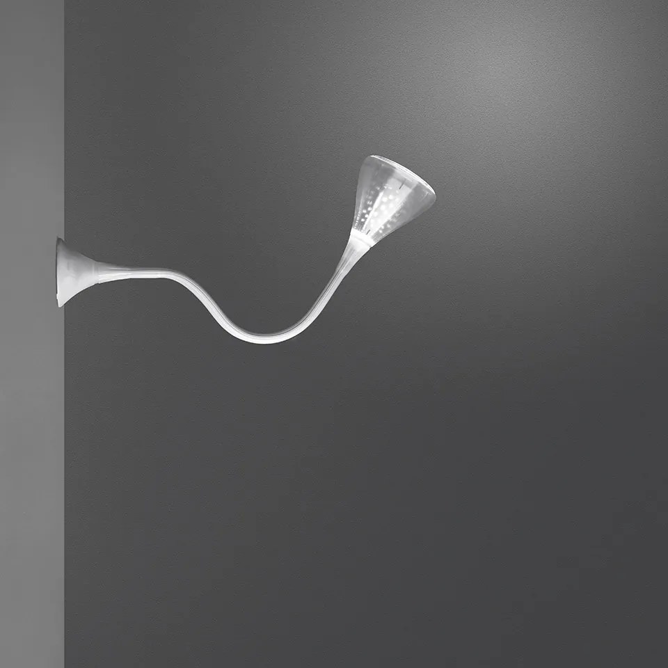 Artemide Pipe parete/soffitto, flexibilní stropní/nástěnné svítidlo, 30W LED 2700K, délka: 118cm