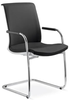 LD seating Konferenční židle LYRA NET 214-Z Barva kostry chromová kostra GALERIE - Čalounění LD seating LÁTKY 2 / VALENCIA, XTREME, STYLE, ASPECT, CURA 2021