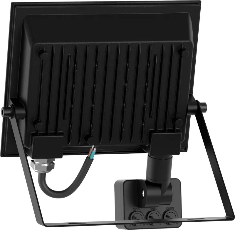 Mexen Luxpro LED reflektor s pohybovým senzorem, 30W, studená - 6500K, 2700 lm, černá - L235-030-65-70