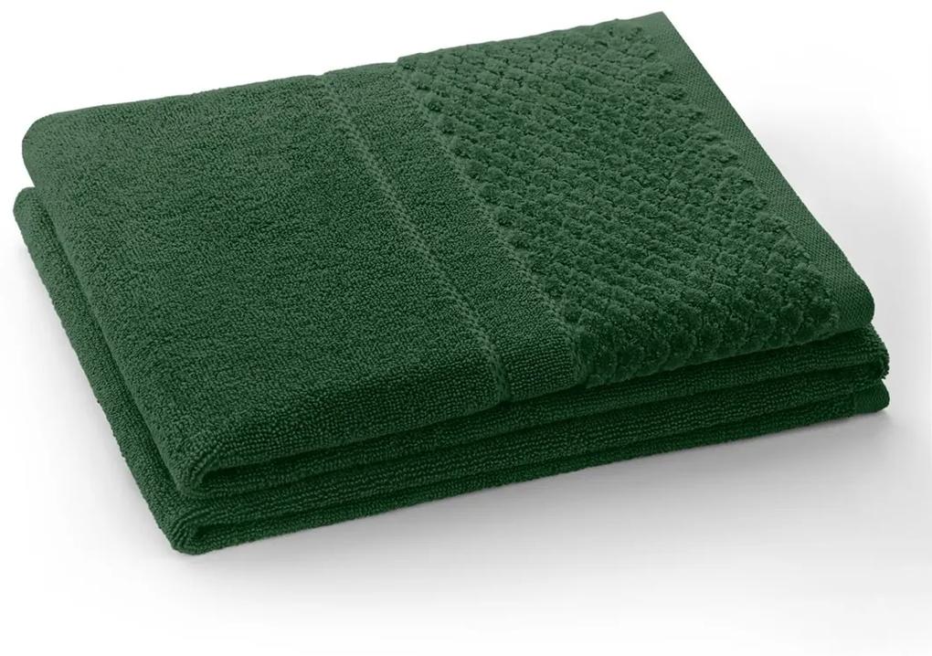 Ručník RUBRUM klasický styl 30x50 cm zelený