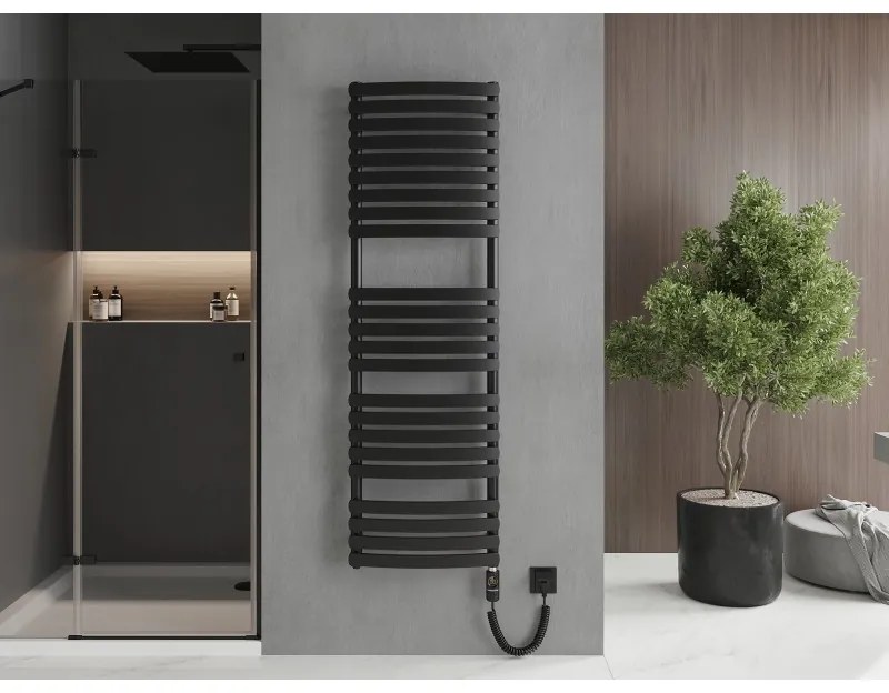Mexen Bachus, elektrické topné těleso 1600 x 500 mm, 900 W, černá, W109-1600-500-2900-70