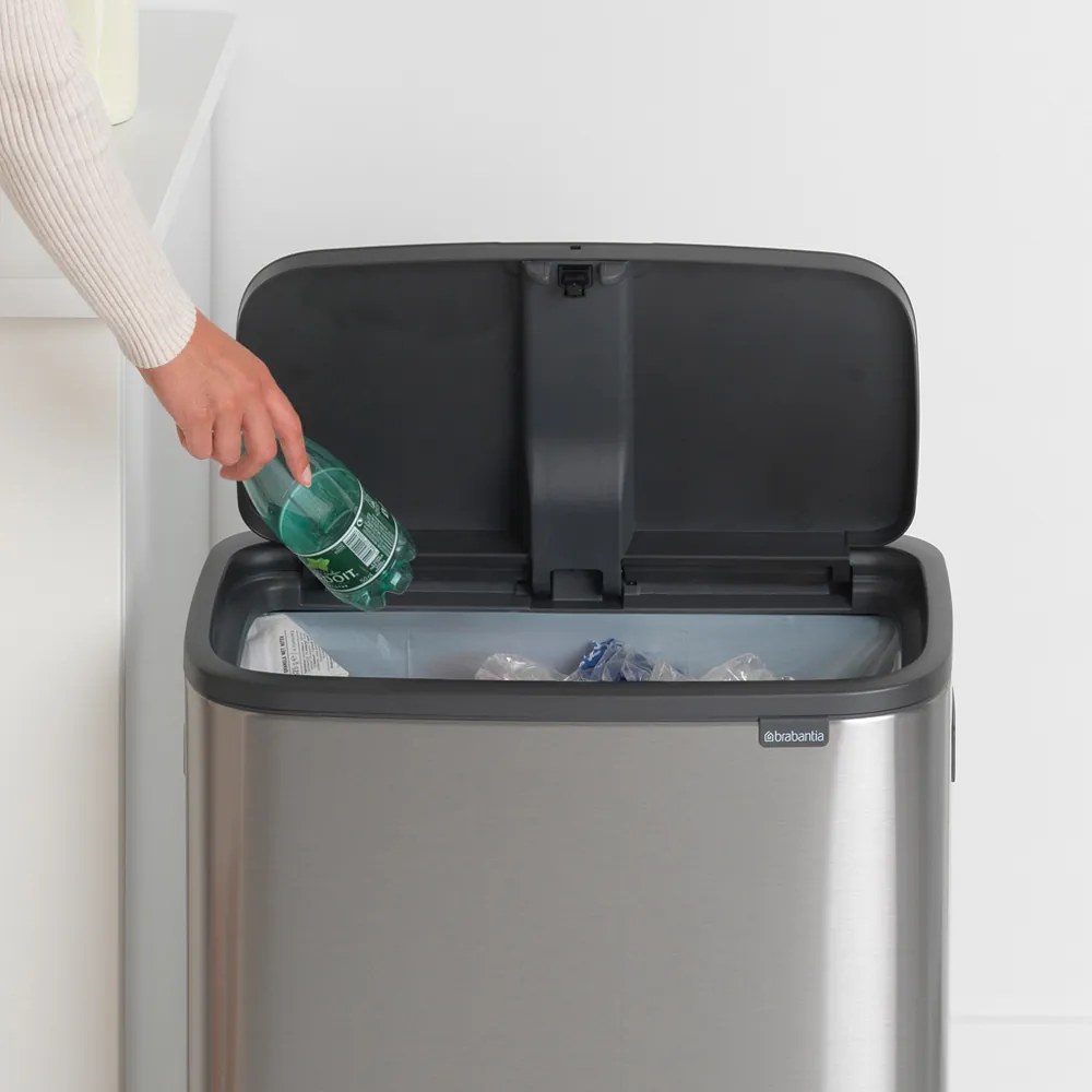 Brabantia BO Touch Bin 60L matná ocel otiskuvzdorná