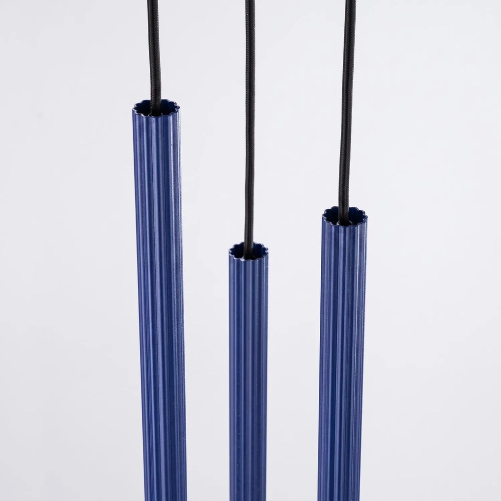 Sollux Lighting Závěsné svítidlo ARCHE 3P ultramarín