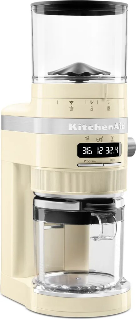 Mlýnek na kávu KitchenAid se 70 nastaveními mletí krémový