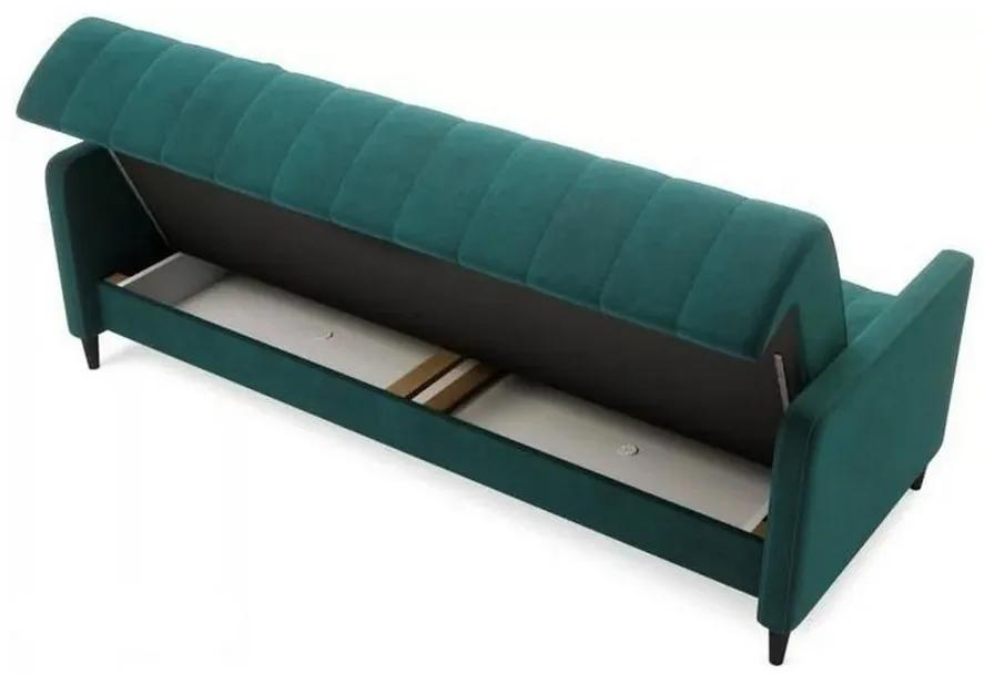 Casarredo - Komfort nábytek Rozkládací pohovka SANTINO s úložným prostorem, výběr látek SK1 | potah: aura 1