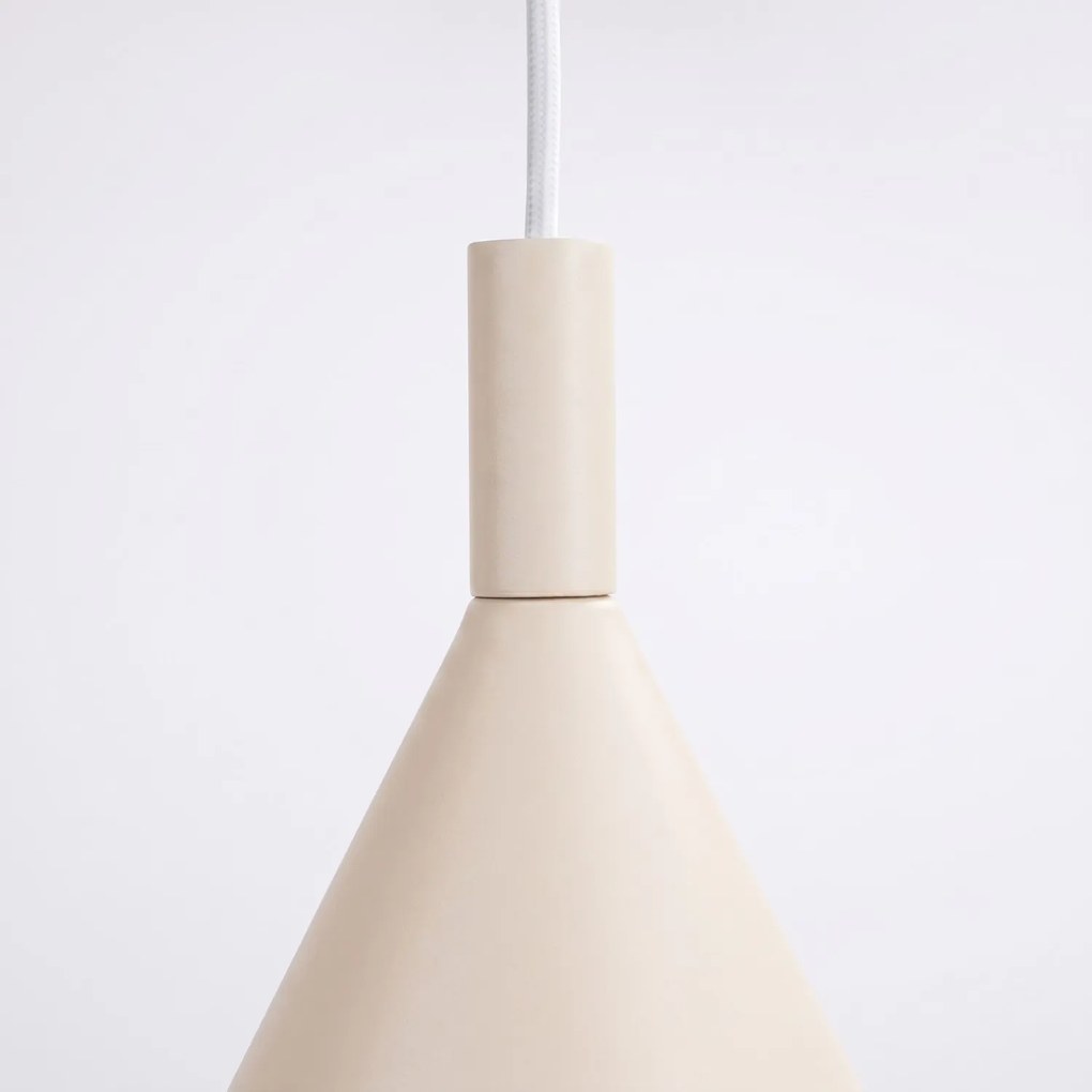 Sollux Lighting Závěsné svítidlo NOX 25 béžové