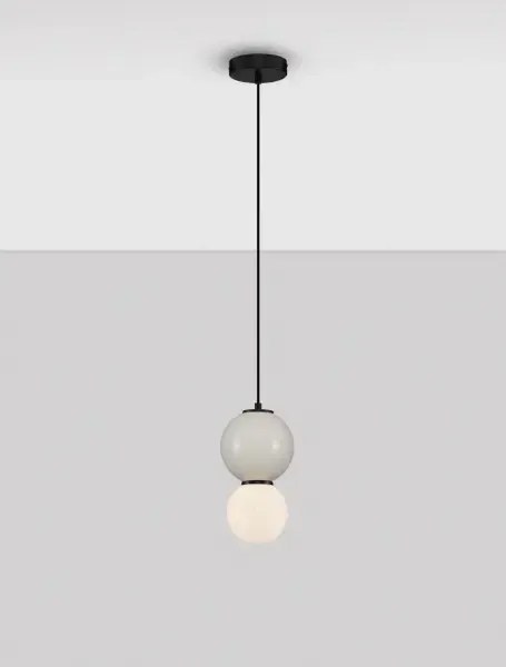 Designový lustr Noesis 15 Šedá