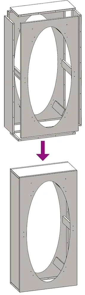 vidaXL Stojan na palivové dřevo černý Ocel válcovaná za studena