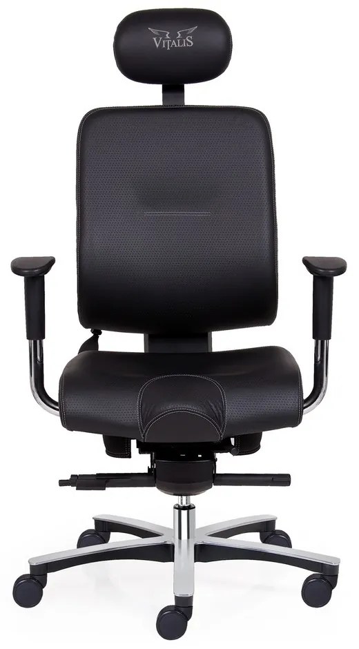 Zdravotní židle Vitalis Balance XL, černá