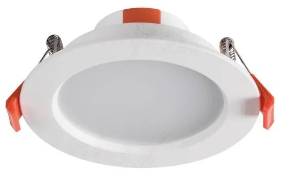 Vestavné LED stropní svítidlo LONEO, 8W, teplá bílá, 112mm, kulaté K.l.x. LONEO