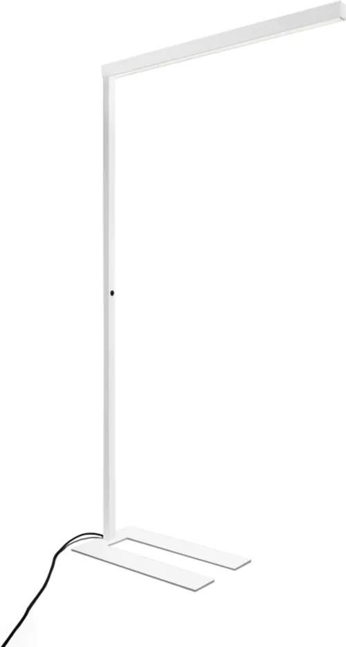 Minimalistická podlahová lampa k pracovním stolům Stan Floor Barva: Bílá, Stmívání: Nestmívatelné, Teplota chromatičnosti: 3000 Kelvinů