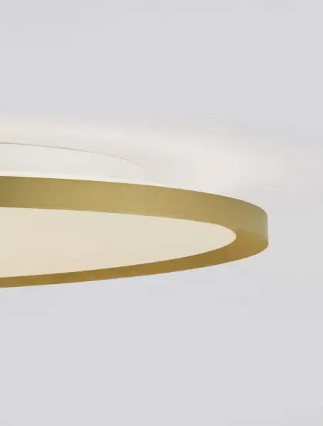 LED stmívatelné broušené zlaté moderní stropní svítidlo Aoton 55W