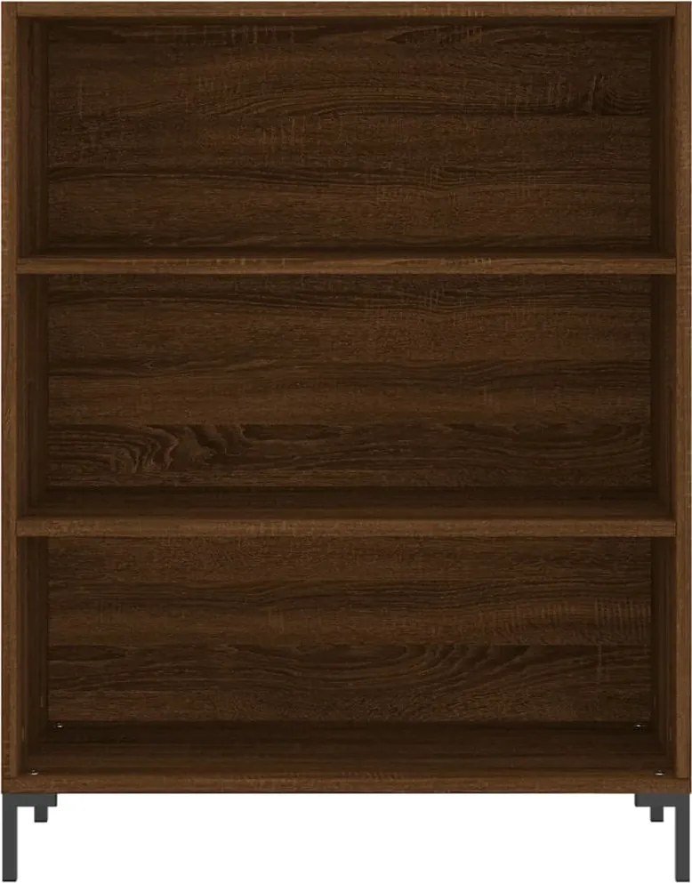 vidaXL Skříň highboard 69,5 x 34 x 180 cm kompozitní dřevo [3200068] Barva: Bílá