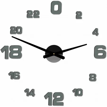 Moderní nalepovací hodiny na zeď | SENTOP 12S022-Wall clock