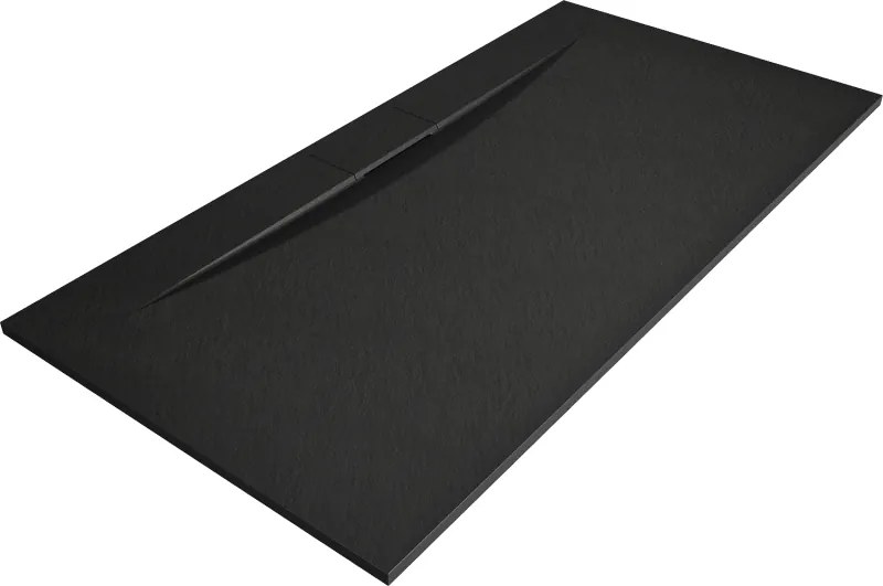 Mexen Egon, SMC obdélníková sprchová vanička 170 x 90 cm, černá, 4R709017