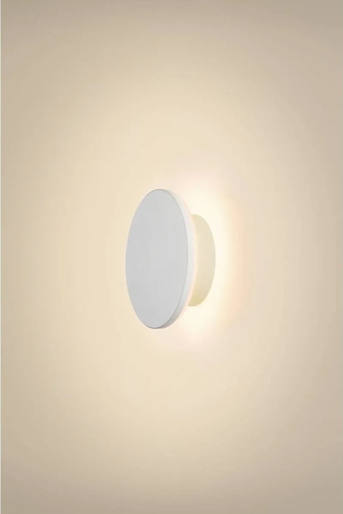 LA 1007912 D-RING S nástěnné svítidlo, fáze, 2700/3000K, fáze, IP65, bílá - BIG WHITE (SLV)