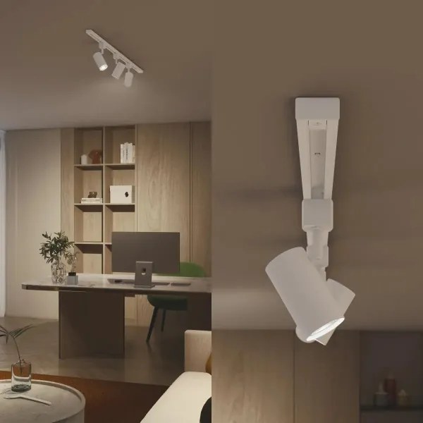 Philips - Bodové svítidlo v lištovém systému EASYLINK 3xGU10/7W/230V 1m bílá