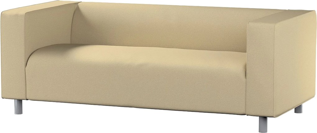 Potah na pohovku IKEA Klippan 2-místná barva zelená látka pletený vzor