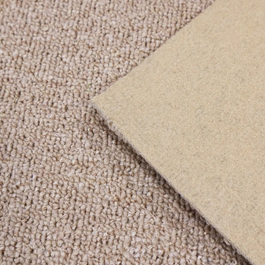 Condor Carpets, Metrážový koberec Rambo-Bet 71, na míru, šíře 4m,5m, béžová, filc, kuchyně