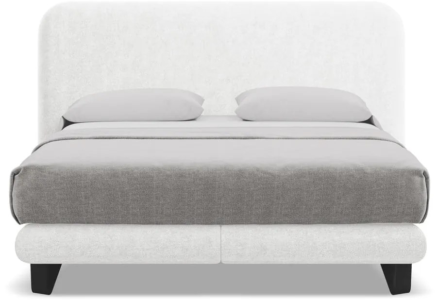 Bílá boxspring postel 180x200 cm Ilima – Makamii