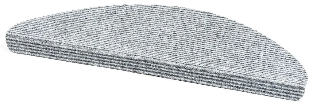 Vopi Nášlap na schody Quick step šedá, 24 x 65 cm , sada 5 ks
