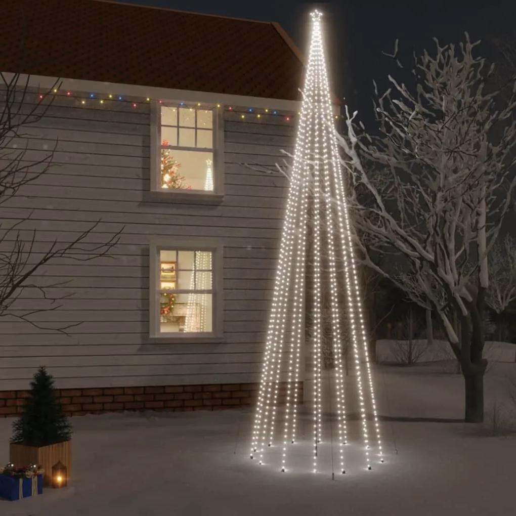 vidaXL Vánoční strom s hrotem 1 134 ch LED diod 800 cm [343562] Barva: Vícebarevný