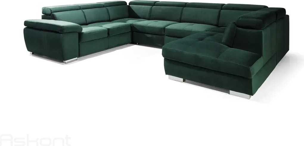 Rosso Max: Sedací souprava do U