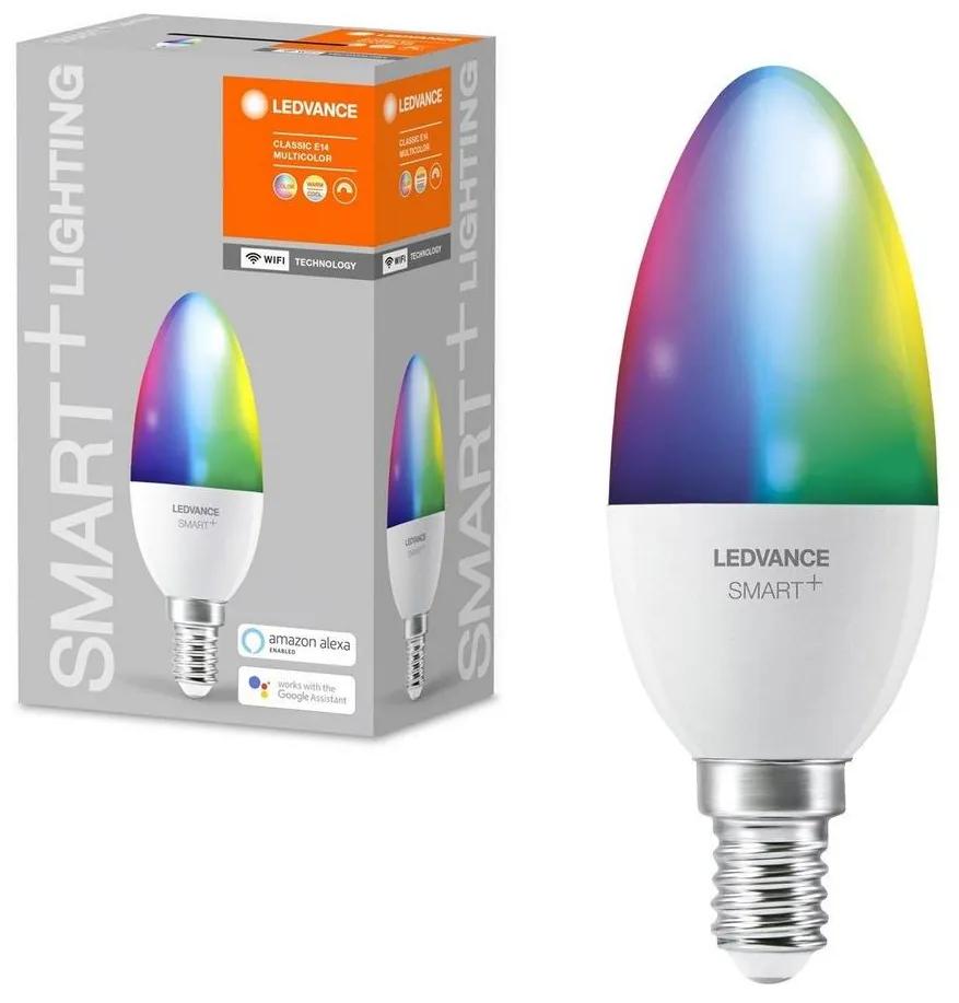 Ledvance LED RGBW Stmívatelná žárovka SMART+ E14/5W/230V 2700K-6500K - Ledvance P224699