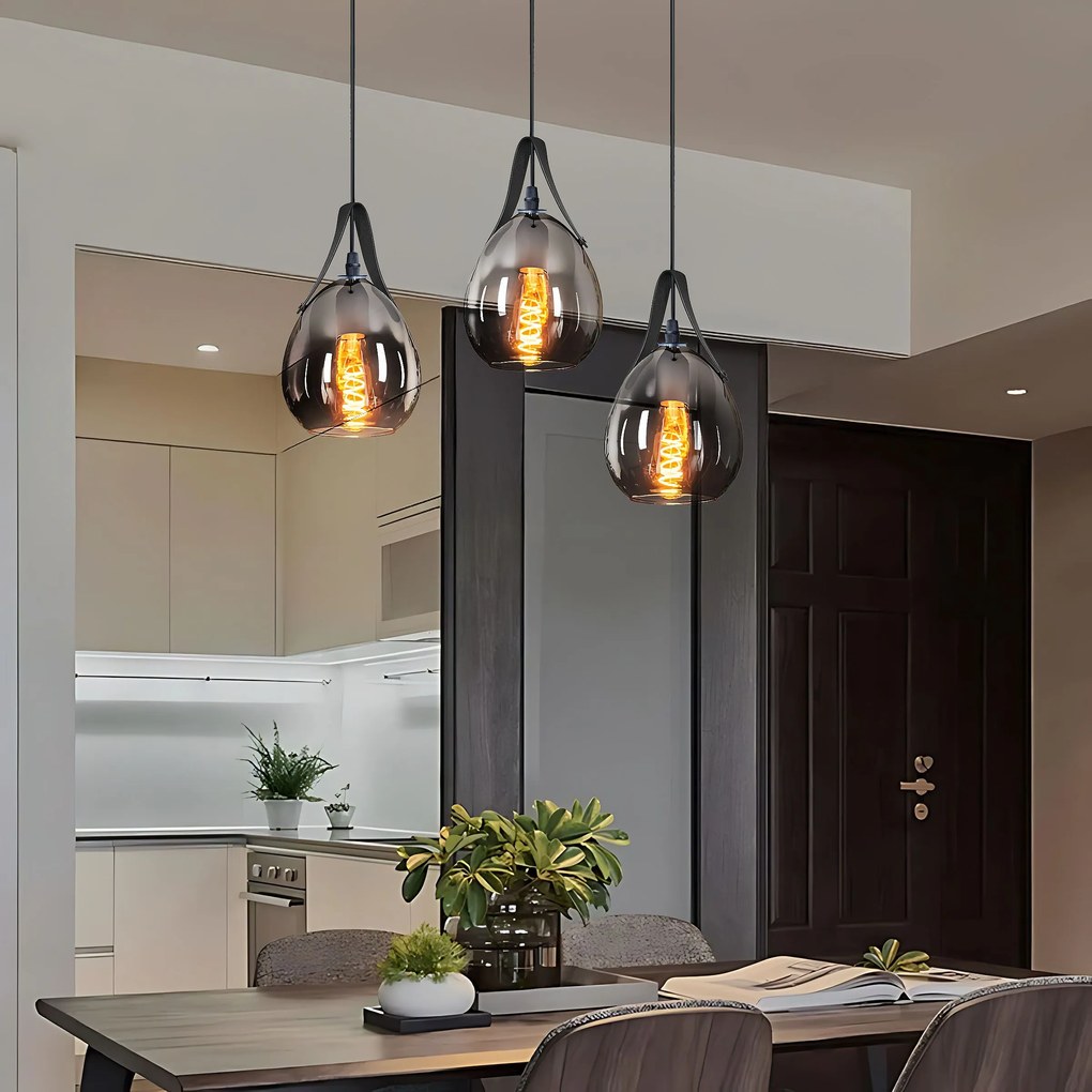 Toolight Závěsné osvětlení Modern D24 APP1774-1CP černé