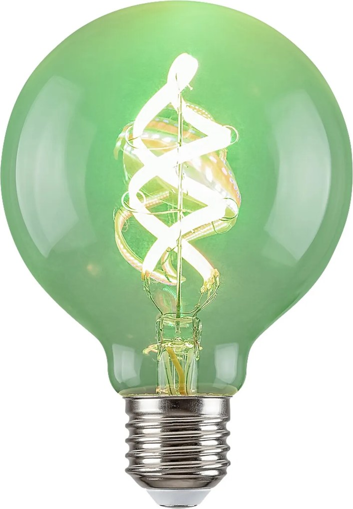 Rabalux LED Spiral Filament žárovka G95 RGB 4W/E27/300Lm/2700K/Dim