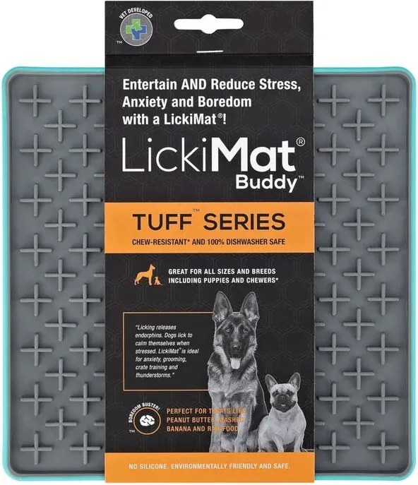 United Pets Lízací podložka pro psy LickiMat Buddy šedá