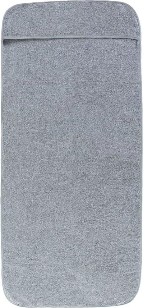 Plážové osušky 4 ks šedé 60 x 135 cm textil 400 GSM 3157052