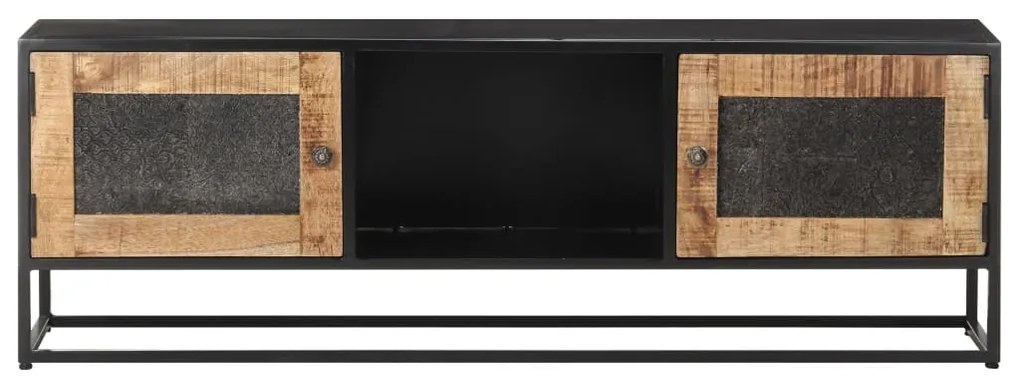 vidaXL Marketos TV stolek 120 x 30 x 40 cm hrubé mangovníkové dřevo
