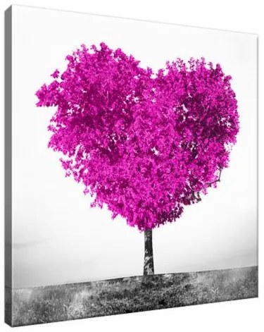 Tištěný obraz Fialový strom lásky 30x30cm 2564A_1AI