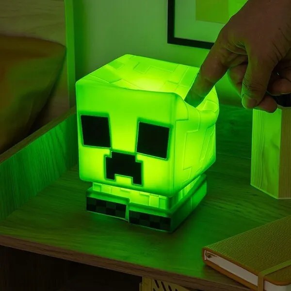 Minecraft světlo SquishyGlo Creeper Zelená