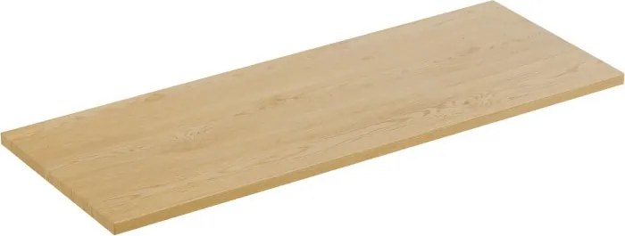 Závěsná skříňka pod umyvadlo Aster s deskou a regály 120 cm zelená/dub cremona