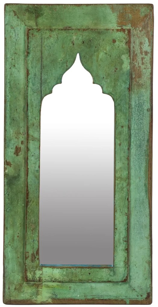Sanu Babu Zrcadlo v rámu z teakového dřeva, 26x3x52cm (6H)