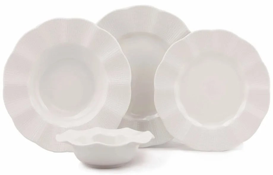 24dílná sada porcelánového nádobí Kutahya Viktor