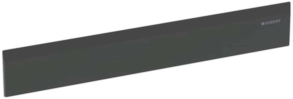 Geberit - Souprava pro sprchový odtok ve stěně, kryt z plastu, matná černá 154.335.14.1
