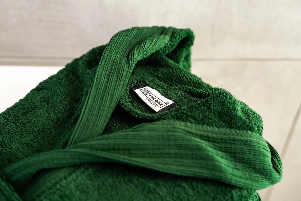 The One Towelling® Župan s kapucí - Stříbrná | L/XL