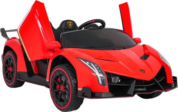 Elektrické autíčko Lamborghini Veneno červené