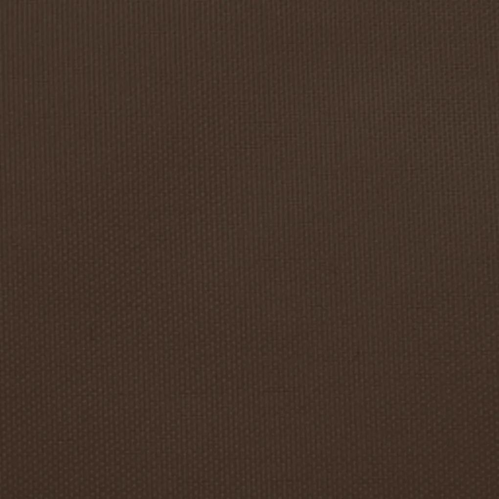 vidaXL Stínící plachta oxfordská látka obdélníková 3,5 x 5 m [135820] Barva: Hnědá