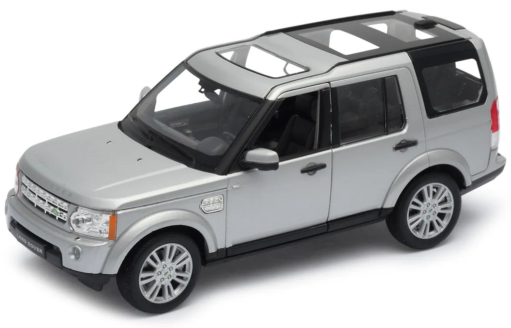 Welly Land Rover Discovery IV 1:24 stříbrný