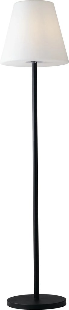 FAN I-GECO-BAR-PT Venkovní stojací lampa, antracit/bílá, 1 x E27, IP65, 34 x 153 cm, kabel 250 cm - FANEUROPE