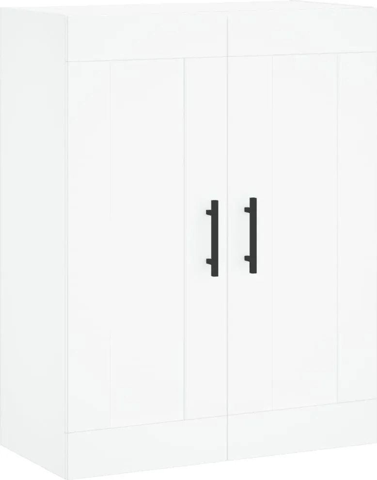 Skříň highboard bílá 69,5 x 34 x 180 cm kompozitní dřevo 3199897